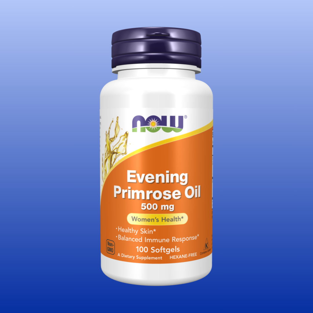 Evening Primrose Oil 100 Softgels | Now – Castle Remedies