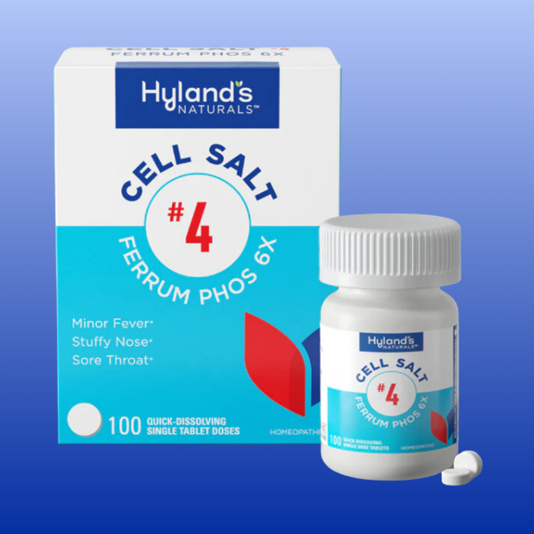 Ferrum Phos 6X Cell Salt 100 Tablets – Castle Remedies