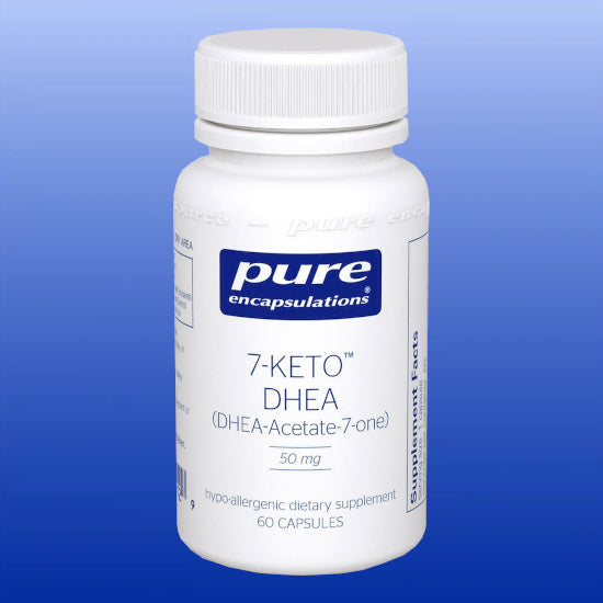 Pure Encapsulations 7-KETO® DHEA 50 mg 60 capsules - Castle Remedies